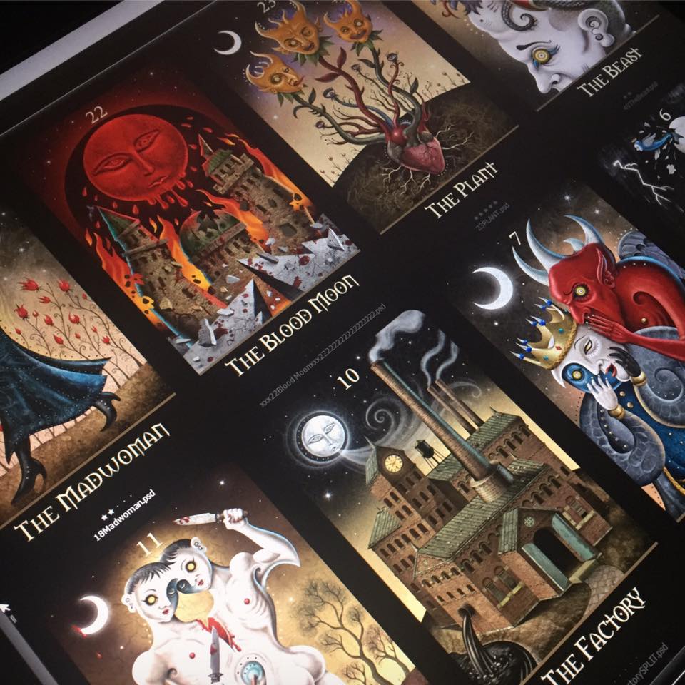 The First 8 Cards.... – Deviant Moon Inc