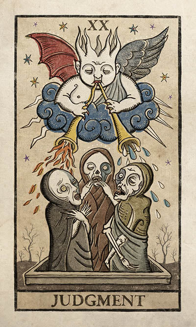 Judgement- Limited Edition Giclée Print – Deviant Moon Inc