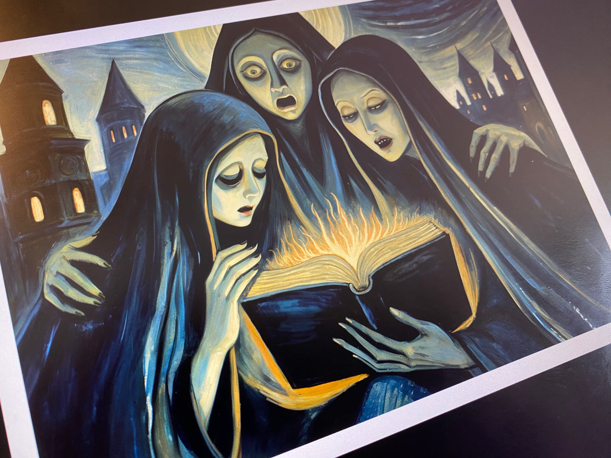 Ghost Lore- Gallery Edition HQ Giclee – Deviant Moon Inc