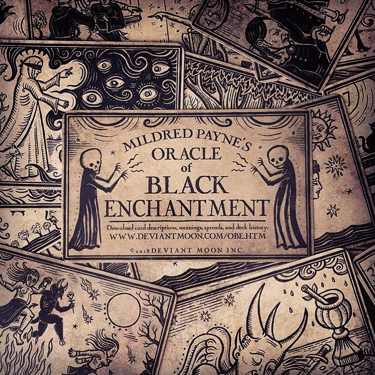 Mildred Payne's Oracle of Black Enchantment – Deviant Moon Inc